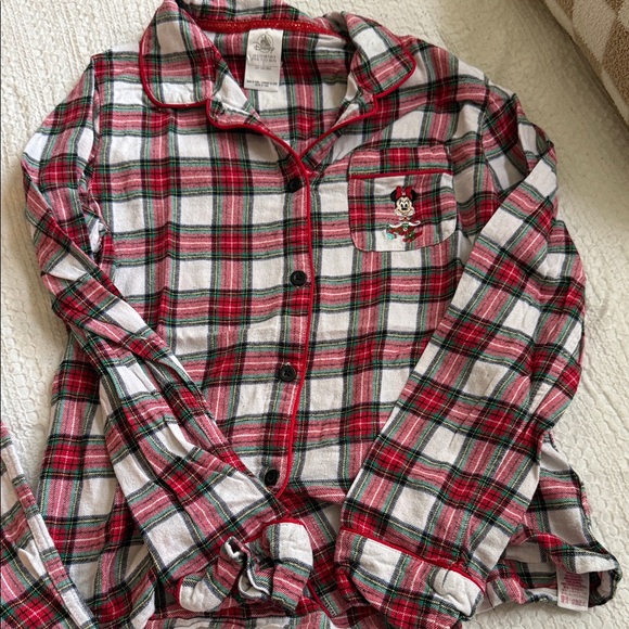Intimates & Sleepwear | Disney Store Minnie Holiday Embroidered Pajama ...